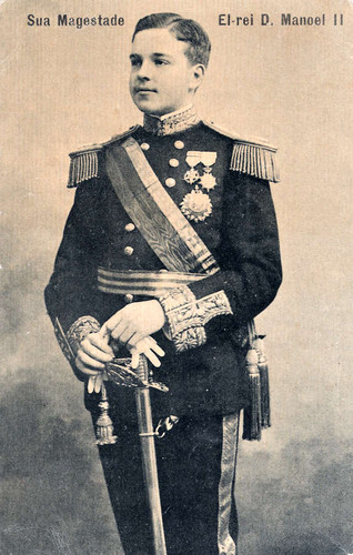 Imagem do Rei D.Manuel II - A Monarquia Portuguesa