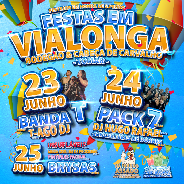 Festas em Vialonga 2023 - Cultura de Borla
