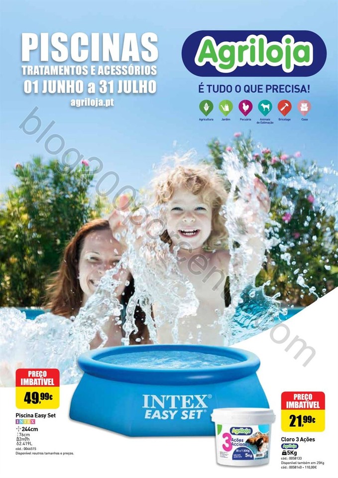 Antevisão Folheto AGRILOJA Piscinas de 1 junho a 31 julho - Blog 200 ...