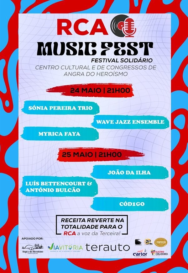RCA MUSIC FEST angaria fundos para “A Voz da Terceira” - PORTO DAS PIPAS