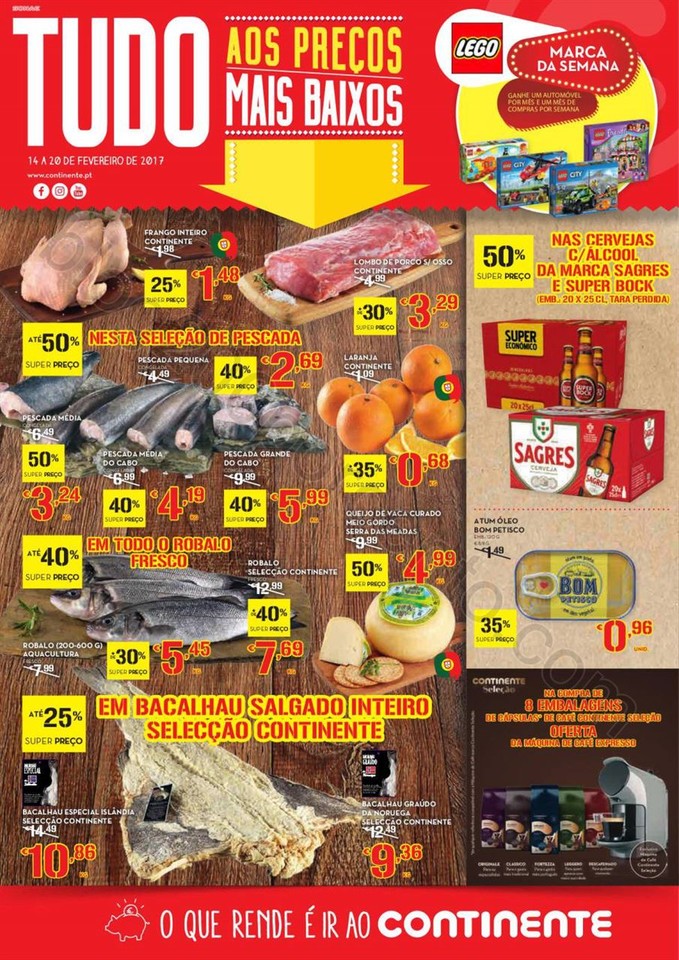 Antevisão Folheto CONTINENTE Promoções de 14 a 20 fevereiro - Blog 200 ...
